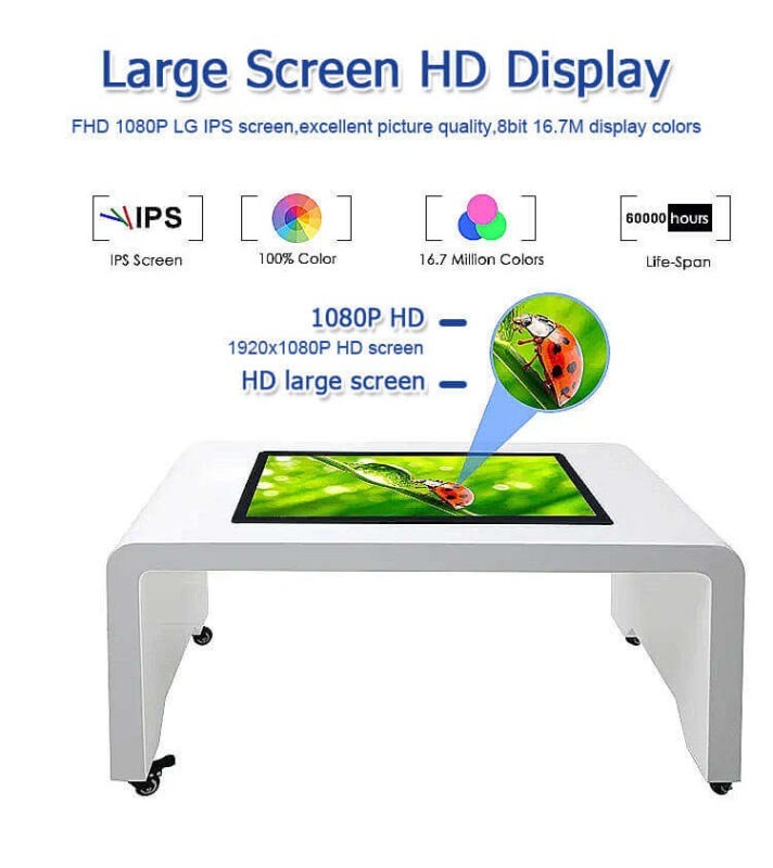 55-inch Interactive Touchscreen Table - Funvision